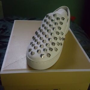 MICHAEL Michael Kors | Shoes | Mk Studded Sneaker | Poshmark